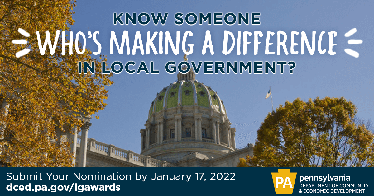 Governor’s Awards for Local Government Excellence - PA Department of ...