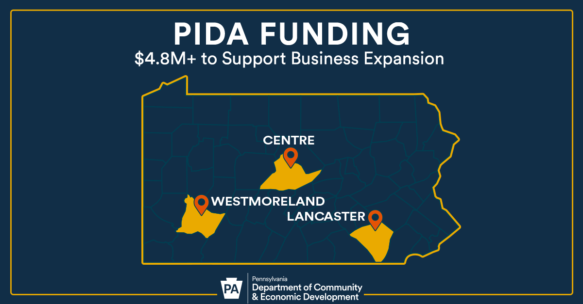 Shapiro Administration Invests More Than $4.8 Million Through New PIDA ...